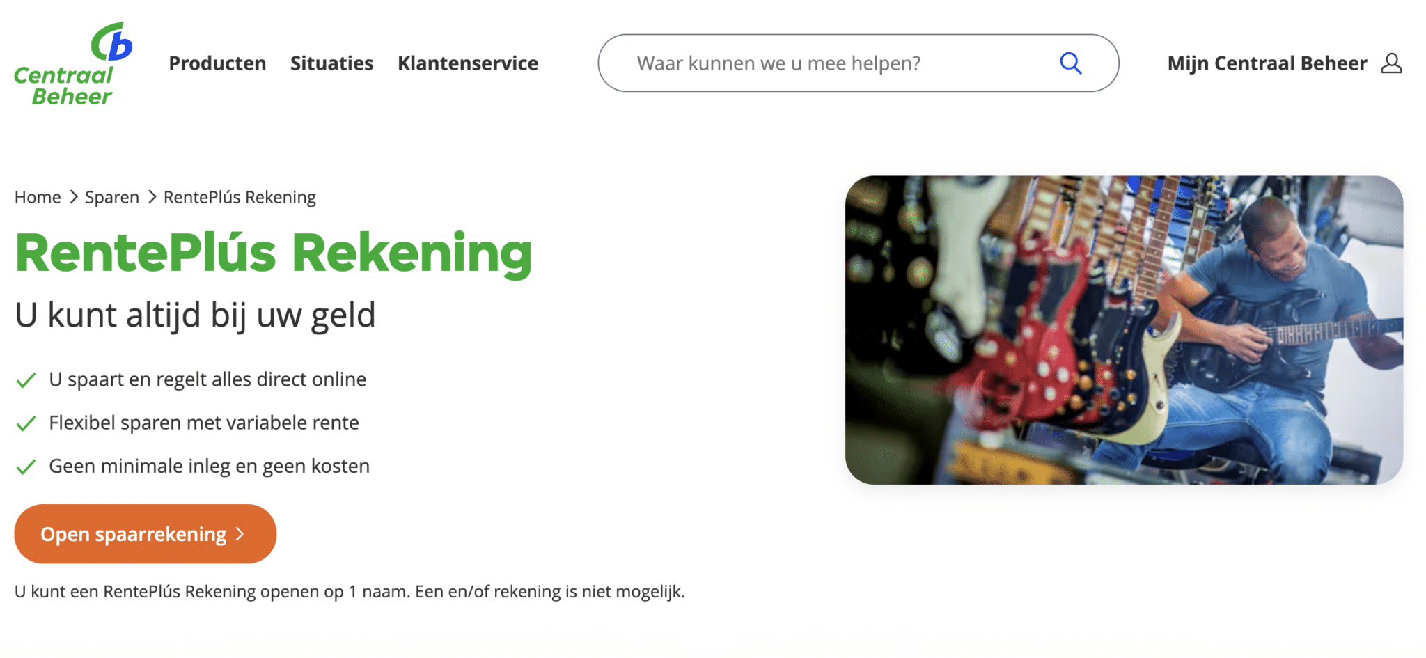Centraal Beheer Sparen via RentePlus Rekening Is het betrouwbaar?