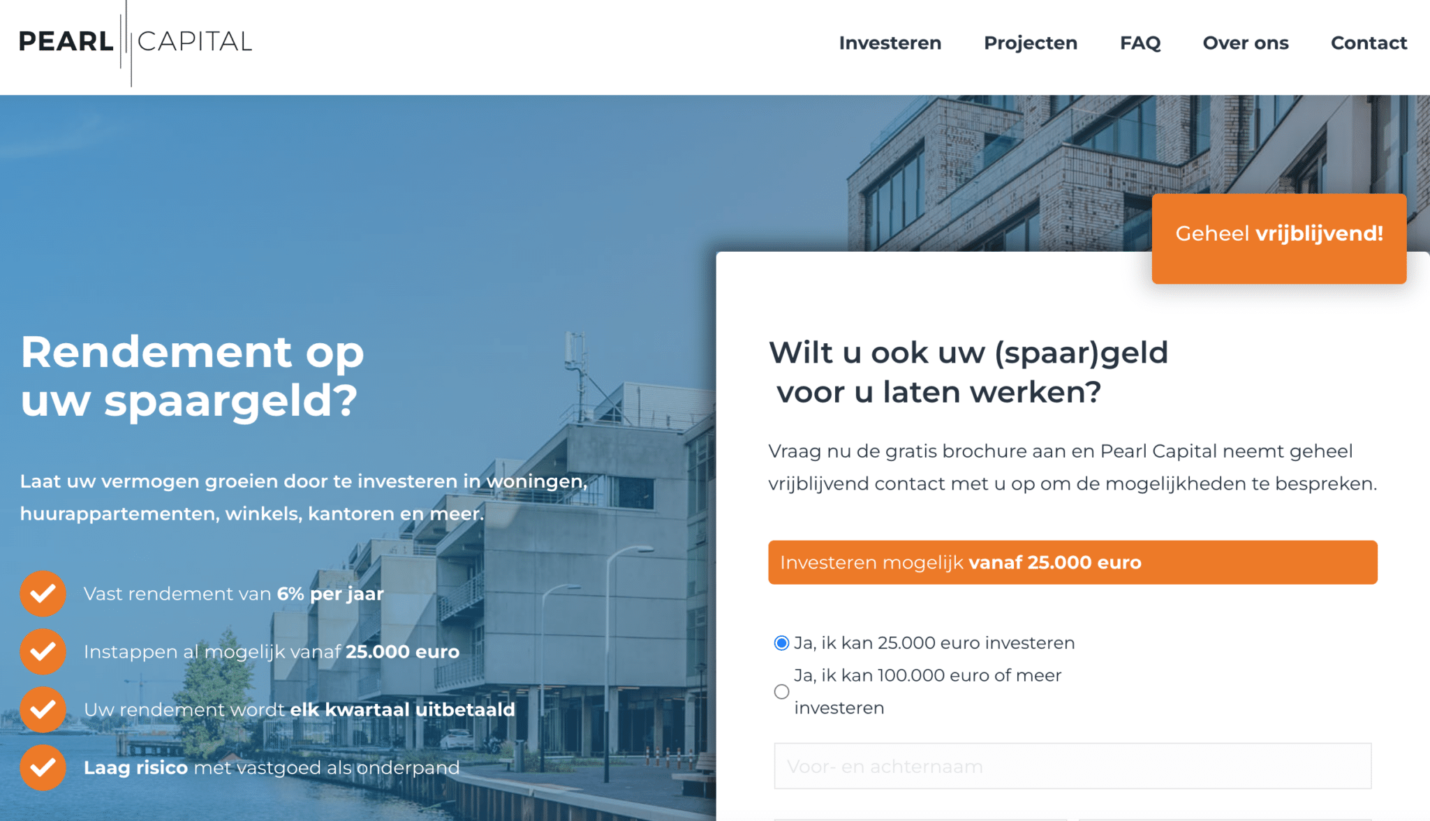 Pearl Capital review 2023: Investeren in zakelijk vastgoed