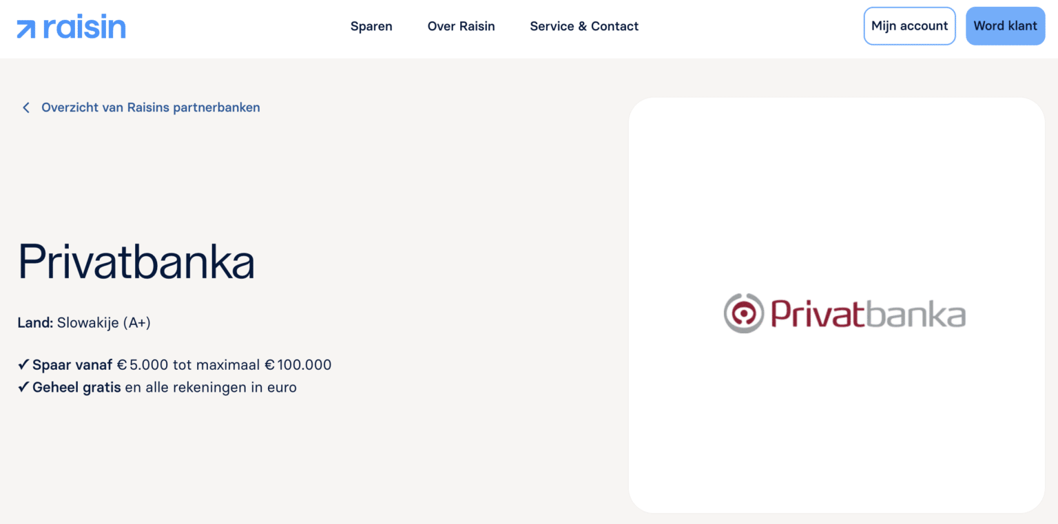 Privatbanka review en ervaringen: Nieuwe aanbieder deposito's