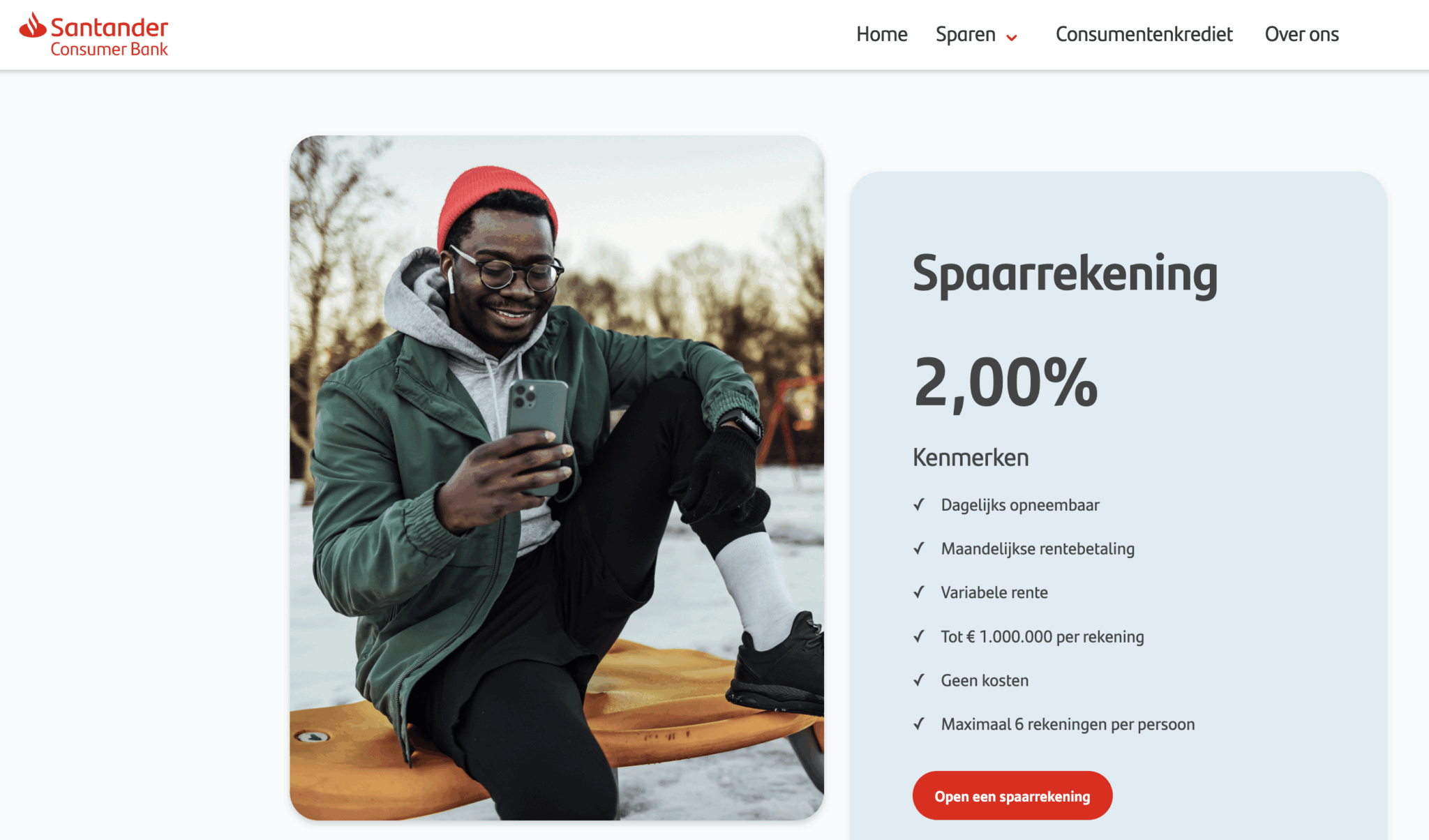 Santander review 2026 – ervaringen met de spaarrekening